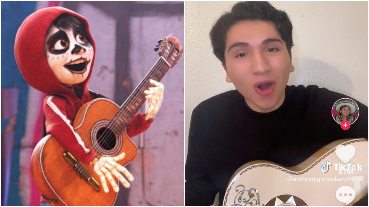 Stemacteur Miguel uit 'Coco' zingt 'Un Poco Loco' jaren later opnieuw ...