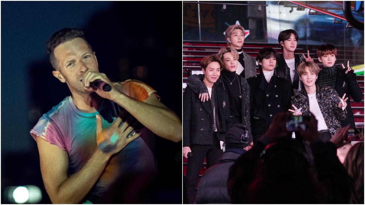 Coldplay en BTS lossen eerste teasers van hun samenwerking 'My Universe ...