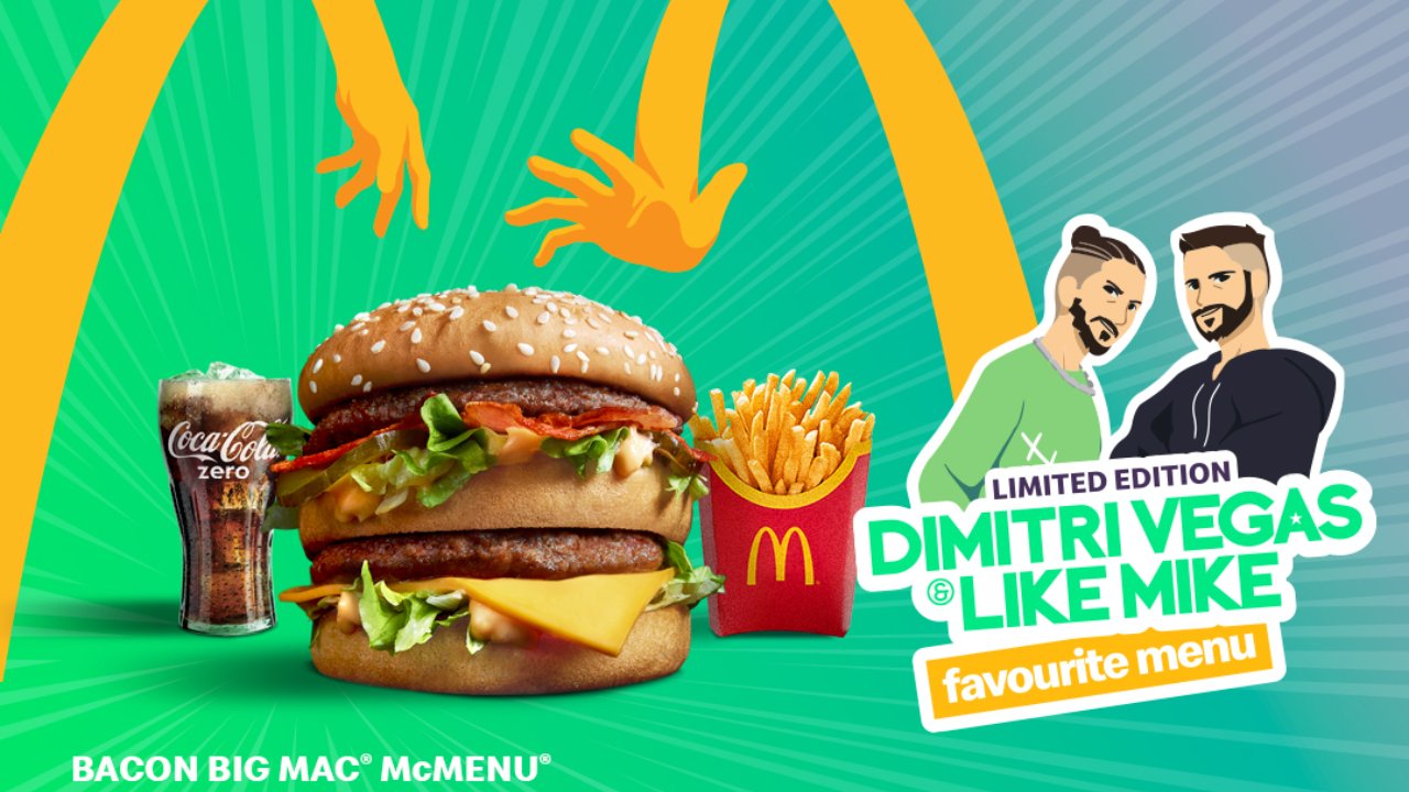 Dimitri Vegas & Like Mike Menu bij McDonald's brengt deze burger terug ...