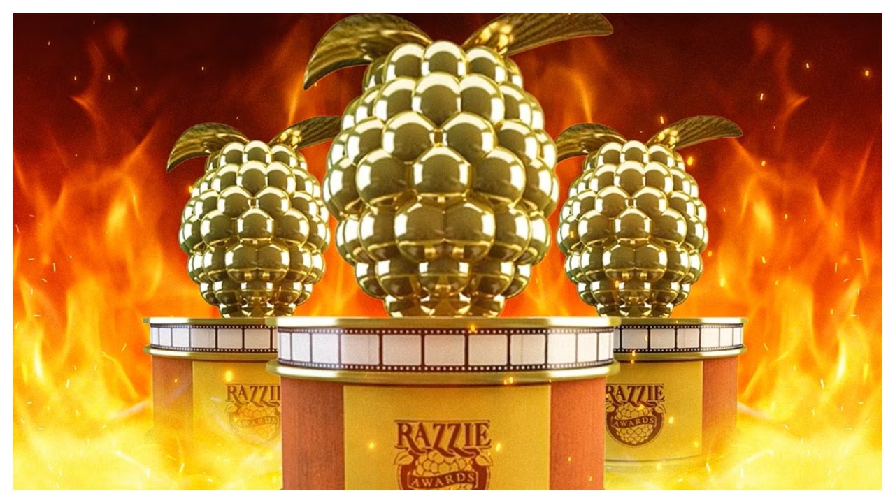 De winnaars van de controversiële 'Razzies' zijn bekend - Newsmonkey