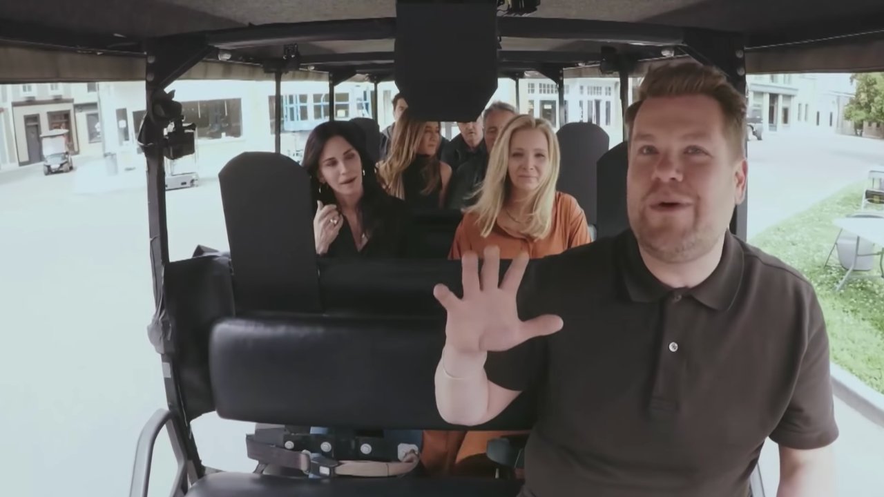Cast 'Friends' rijdt mee met James Corden in nostalgische 'Carpool ...