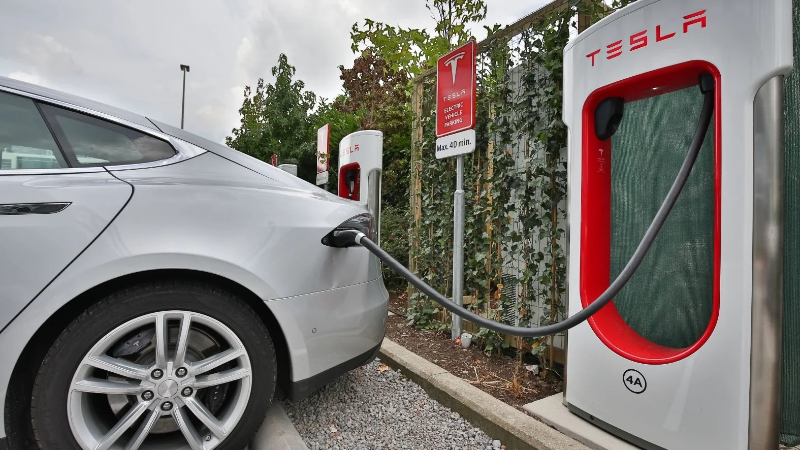 Tesla ouvre ses bornes de recharge à d'autres marques - Business AM - FR