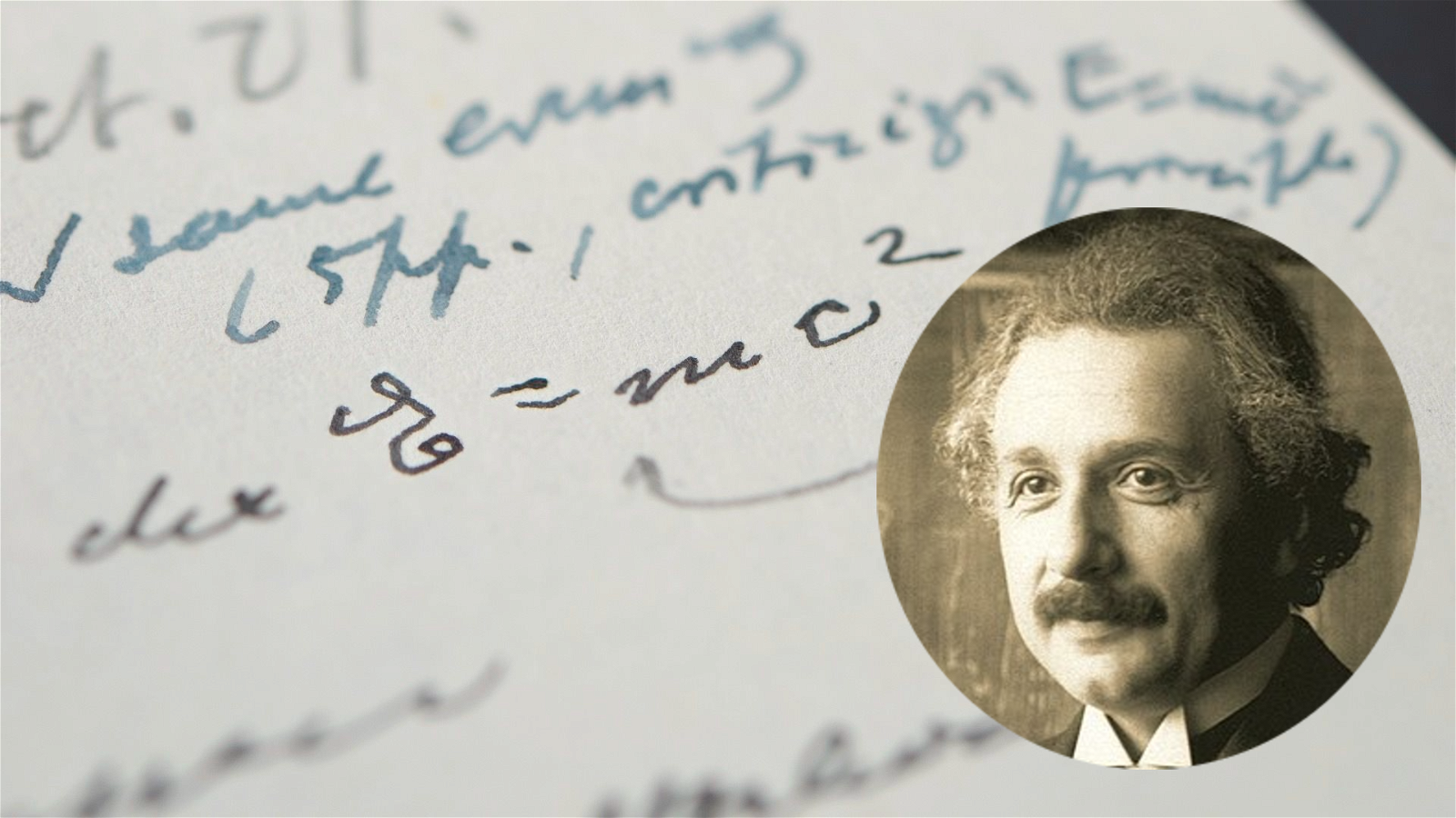 Einsteins handgeschreven formule E=mc² brengt miljoen op - Business AM
