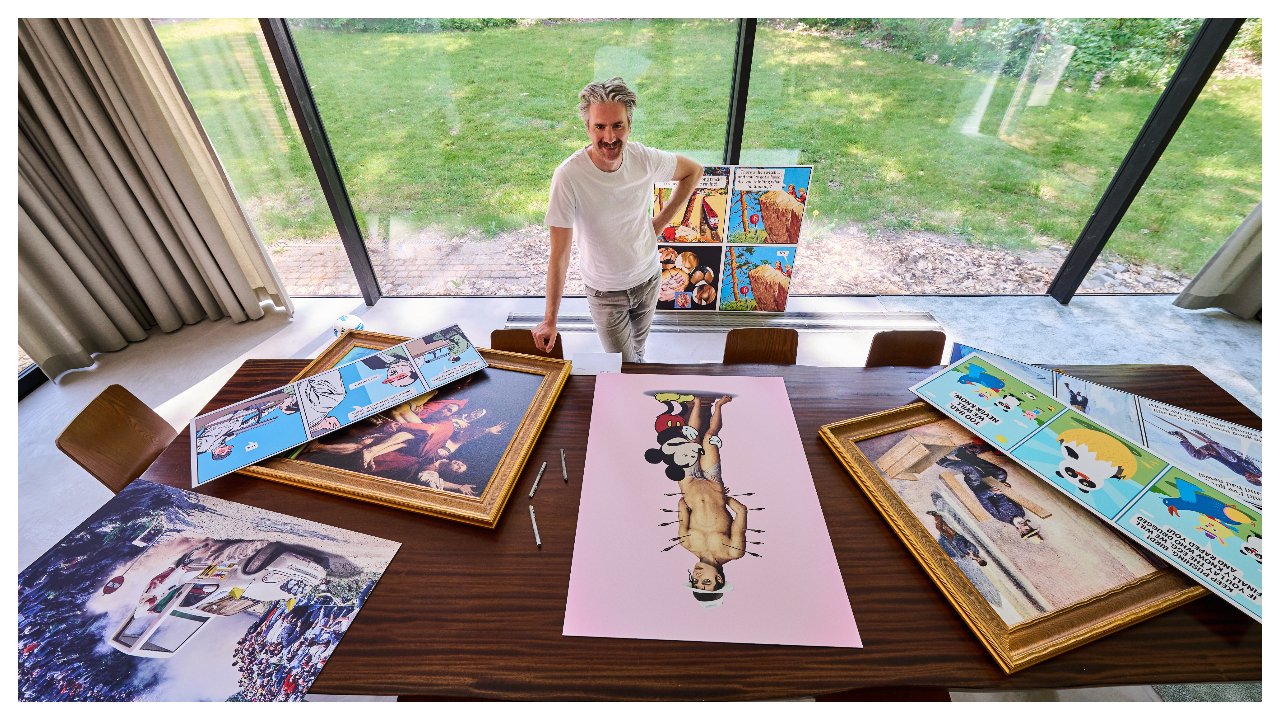 Eerste veiling cartoonist Jeroom een groot succes - Newsmonkey