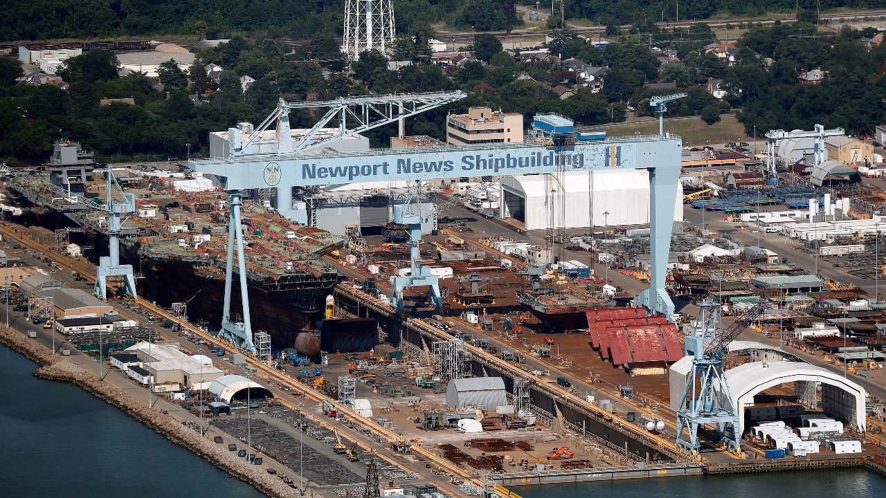 Bouw van nieuwe Amerikaanse kernonderzeeër USS District of Columbia ...