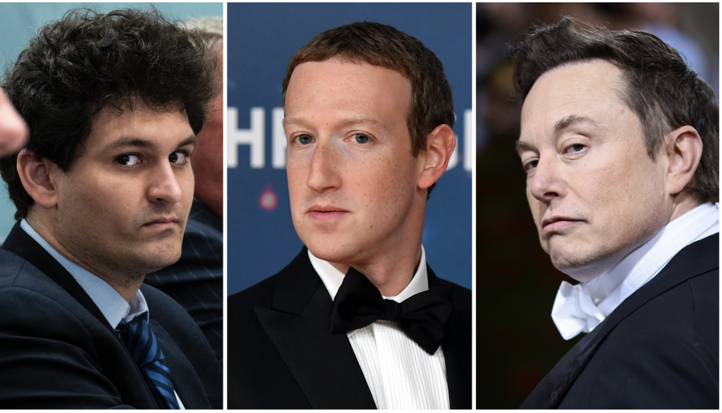 Seul un narcissisme incontrôlé explique l'implosion des empires de Zuckerberg, Musk et Bankman ...
