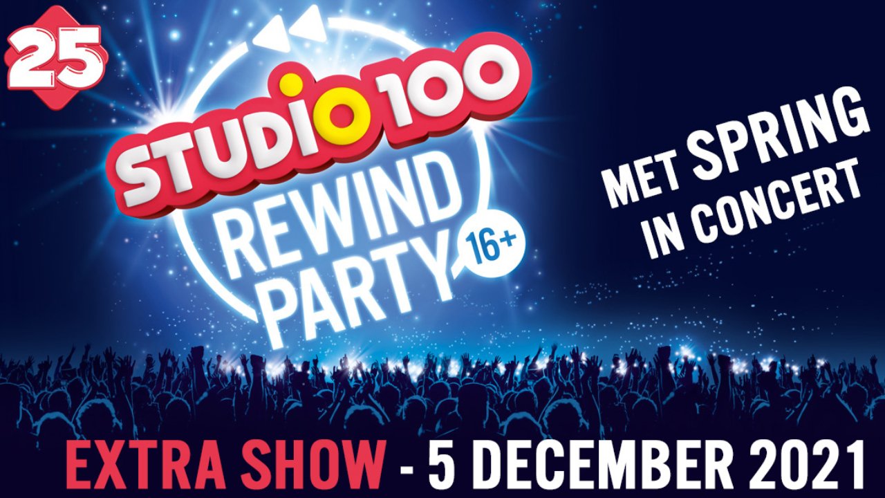 'Studio 100 Rewind Party' met Spring krijgt extra datum door groot ...