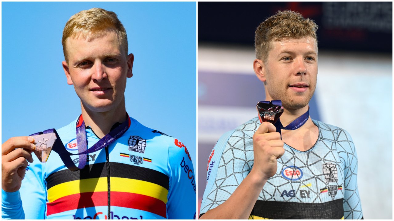 European Championschips: Jules Hesters (afvallingsrace) en Tim Merlier ...